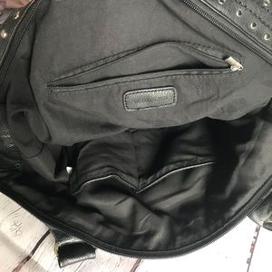 MG Collection | Bags | Womens Black Handbag Large With Rhinestones ...